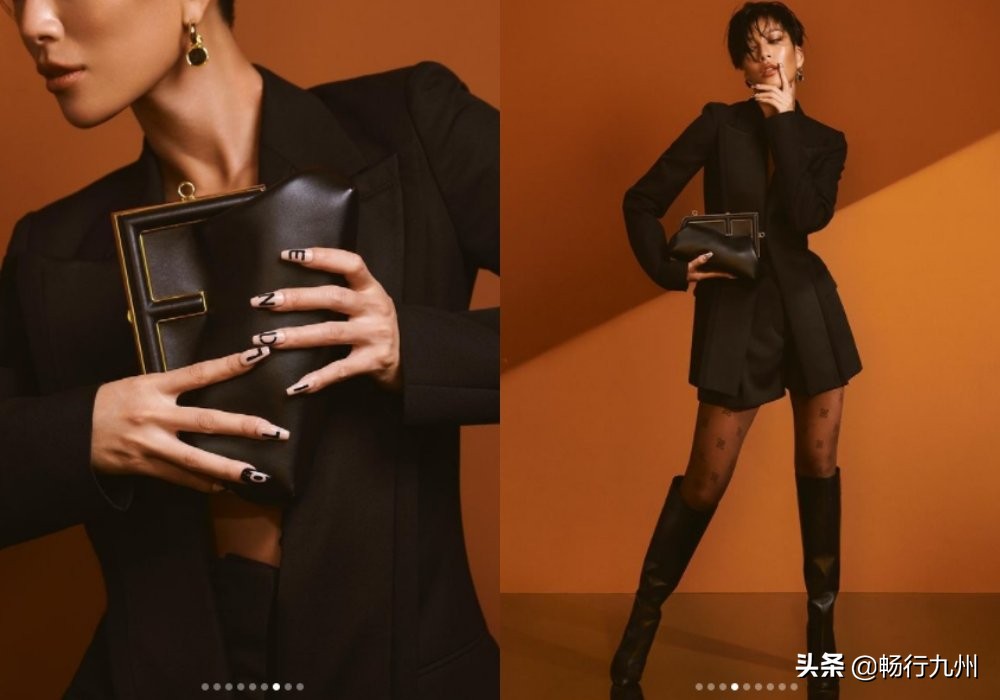 The same style of celebrity: Fendi First bag, luxurious Fun experience ...