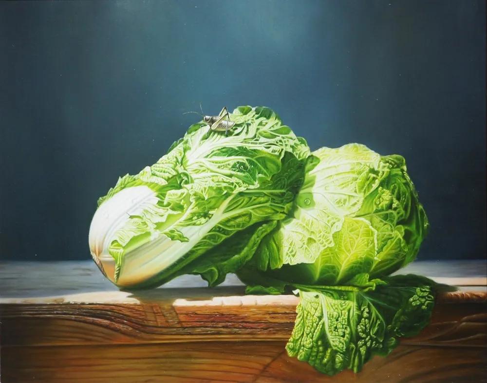 Teach you how to make a facial mask series at home-cabbage and cucumber ...