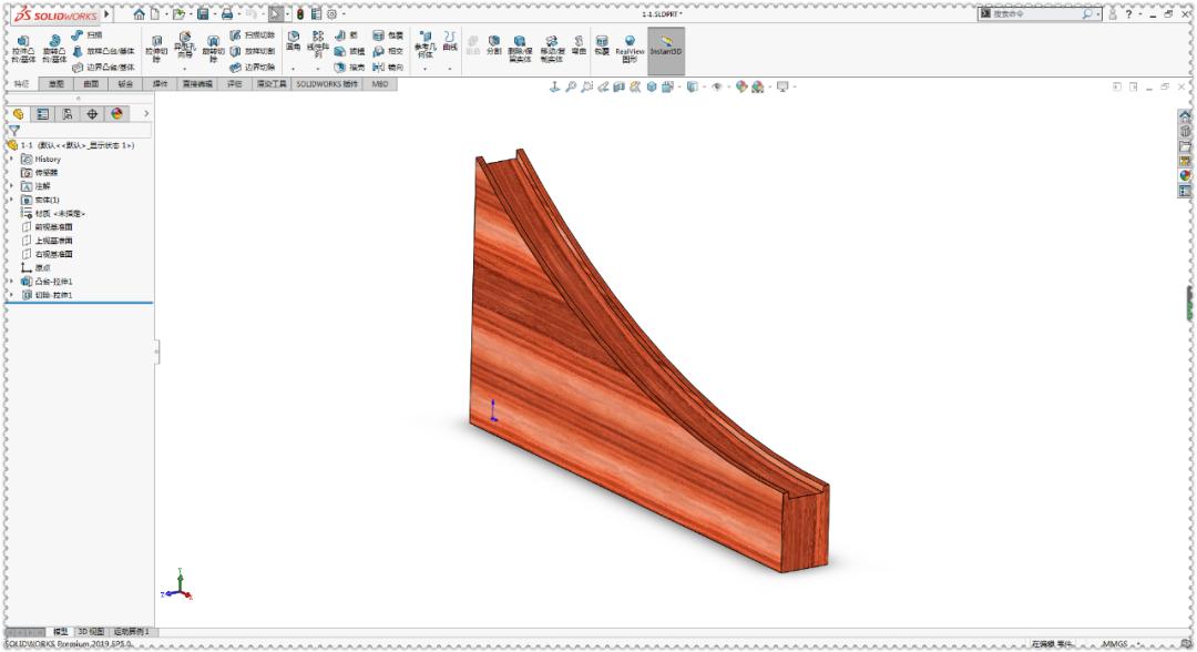 Use SolidWorks to verify the slope and the fastest descent line, which ...