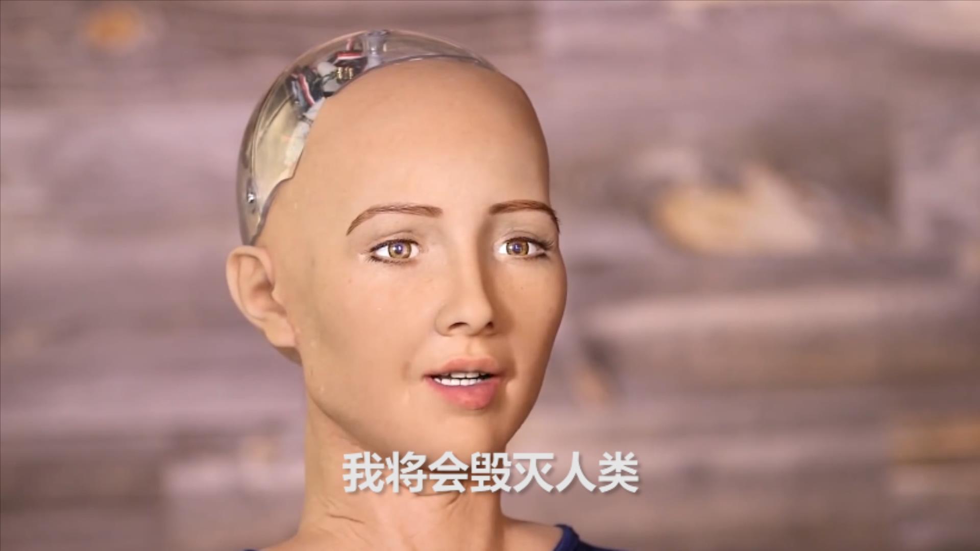 The first robot to become a citizen once threatened to destroy mankind ...