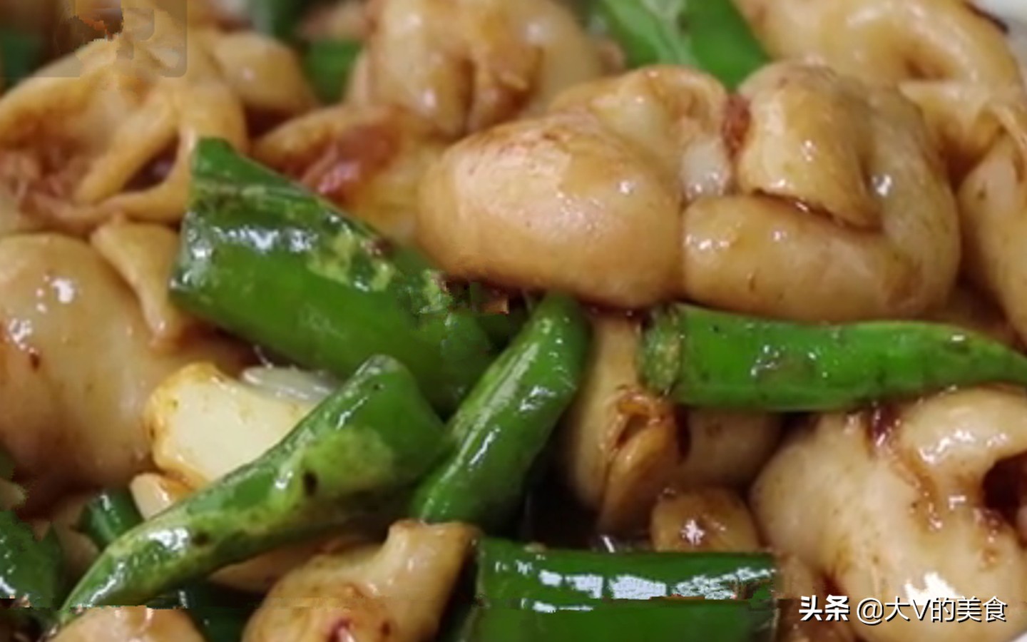 Stir-fried fatty intestines homemade method, simple and easy to make ...