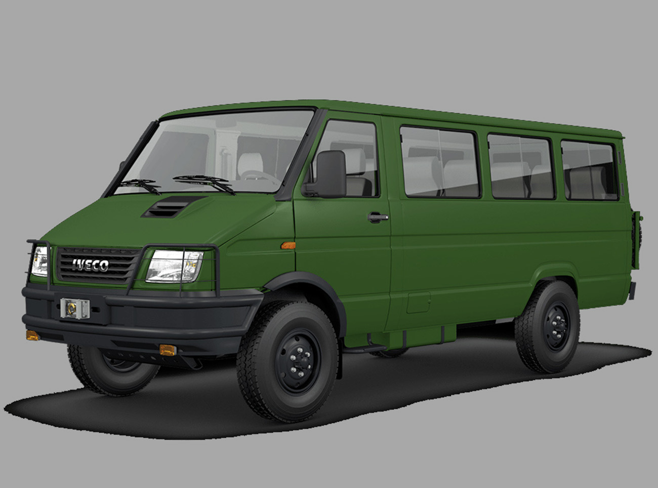 The new Iveco Ouba is launched, with 10 seats and 14 seats, 2.8T diesel ...