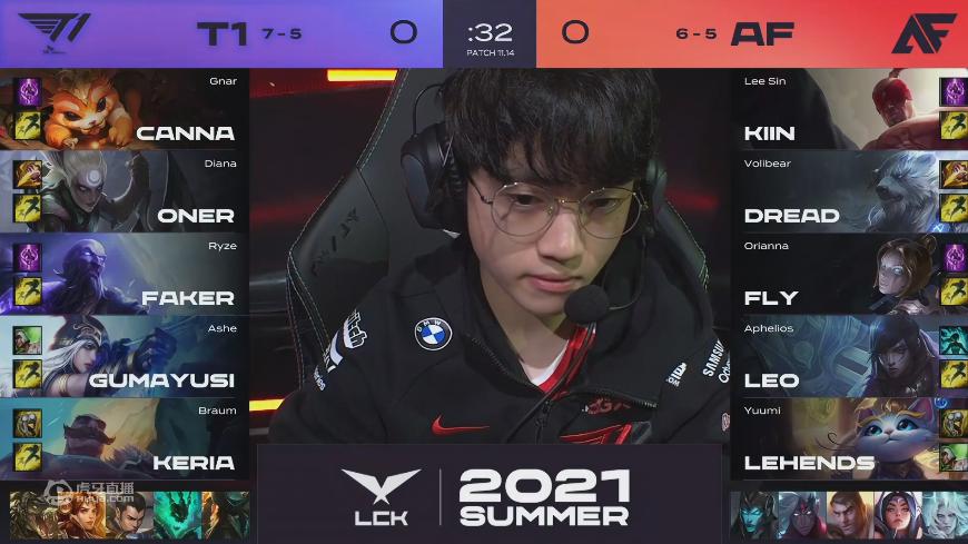 Faker took back the command of the T1 team, and the ultimate operation ...