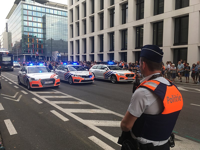 Belgian police rank sign - iNEWS