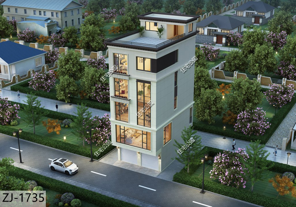 7×9 meters covers an area of only 63 square meters, a real rural small ...