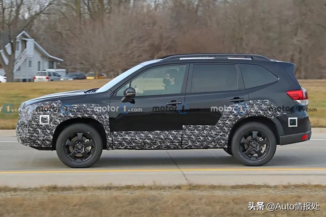 The well-known new Forester exposed to complement the shortcomings 1.8T ...