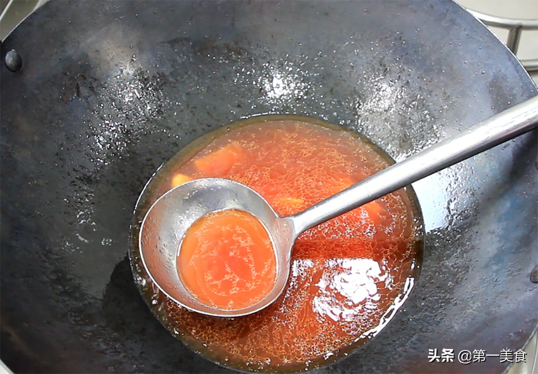 The traditional old dish "drag tofu", unique cooking skills, the tofu ...