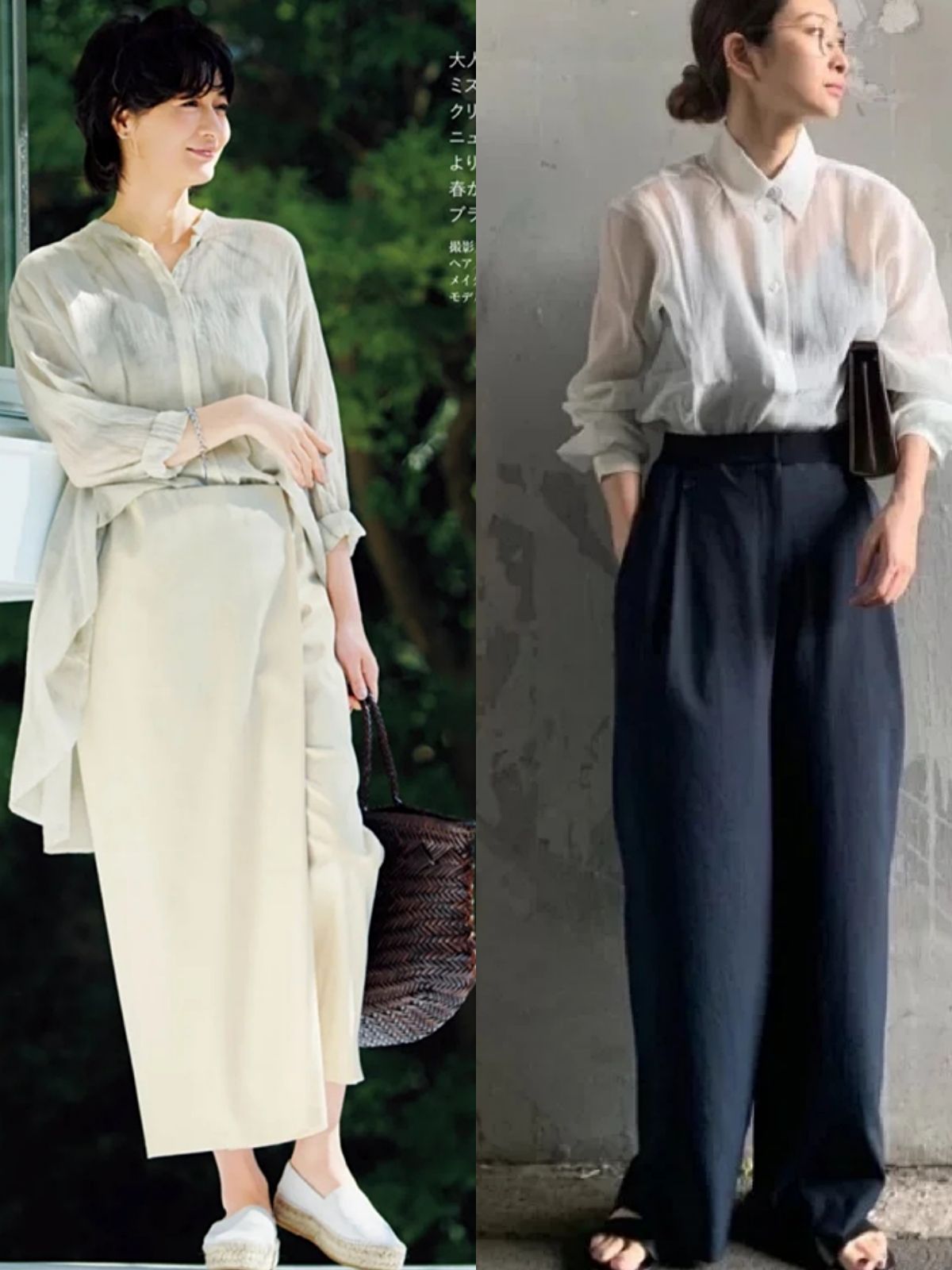 It's the season of wearing transparent shirts again, and Japanese women ...