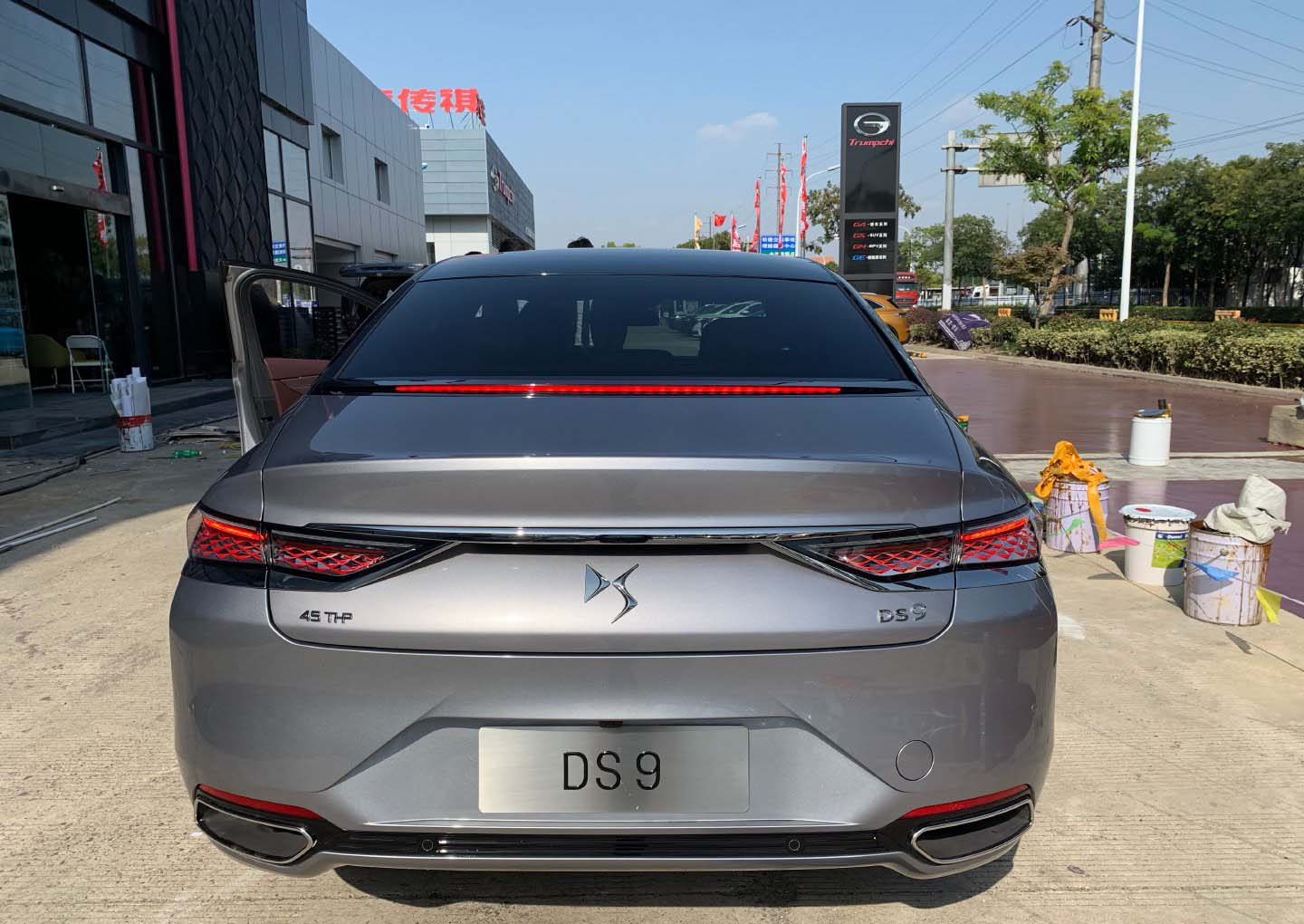 2021 DS9 arrives in store, 1.6T+8AT with hidden door handle, wide ...