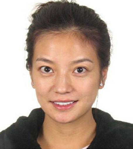 The celebrity's un-faced ID photo, Jing Tian Qingxiu, Fan Bingbing's ...