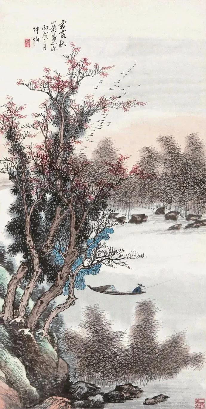 Appreciation of Gu Kunbo's Chinese Painting Works - iNEWS