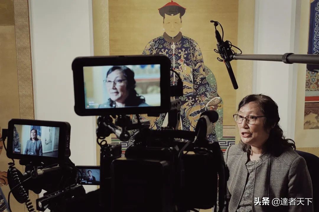 The daughter of the master of Chinese painting Xu Linlu, Mr. Xu Li, a ...