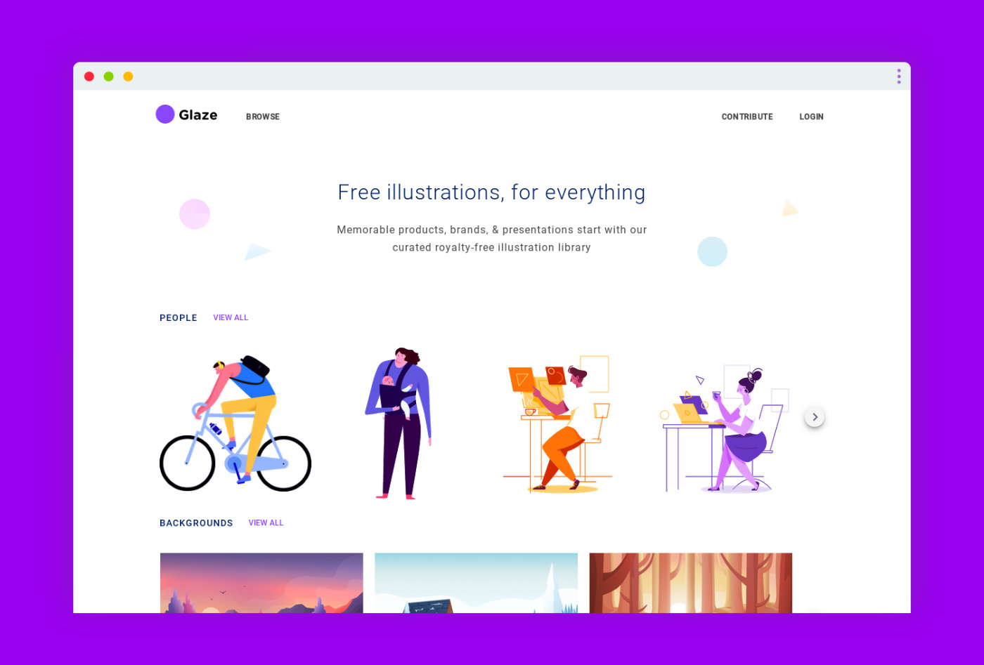 Having these 15 illustration libraries is enough to bridge the gap ...