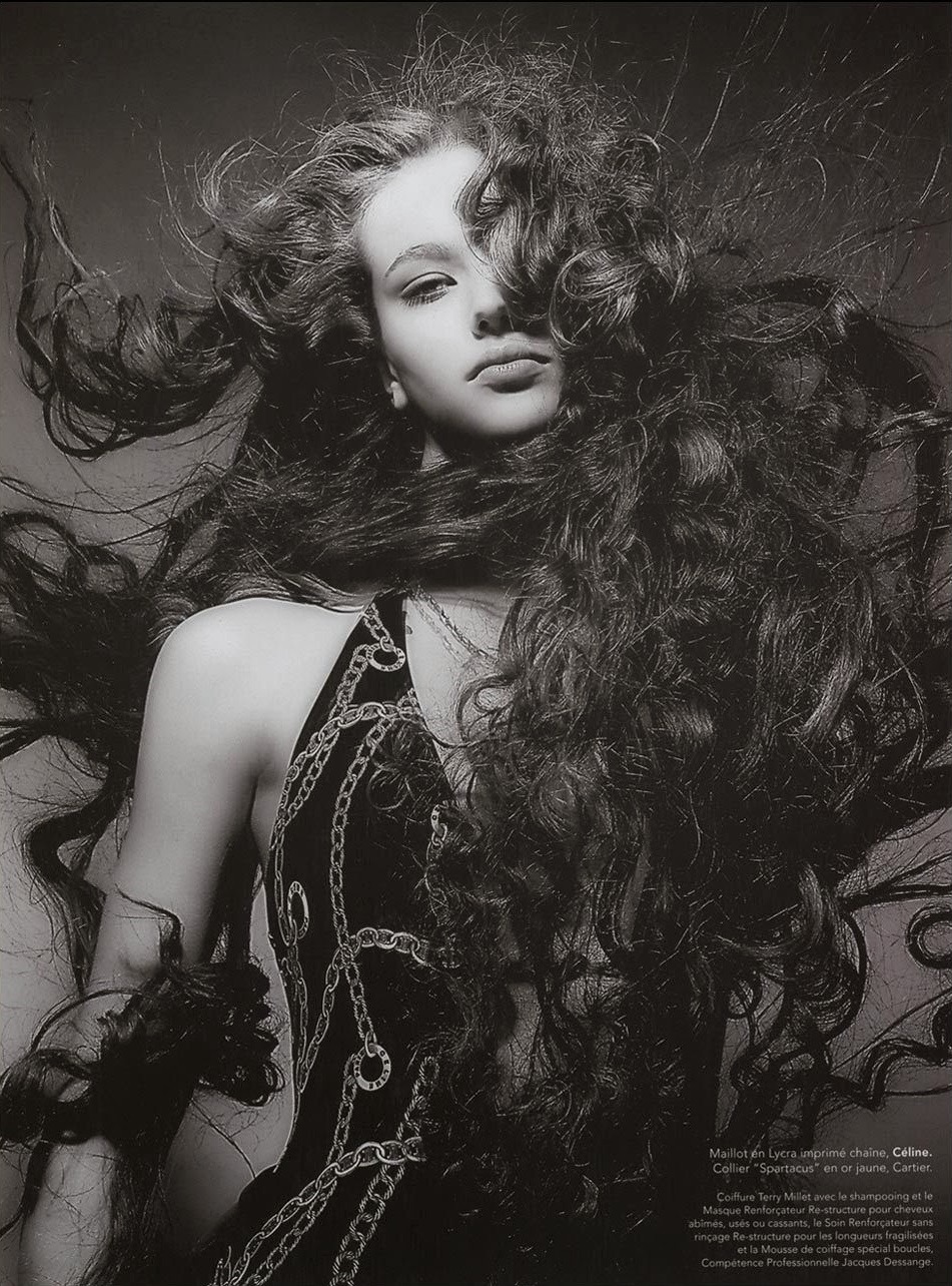 Russian long-haired fairy supermodel tragically died!Become a cult ...