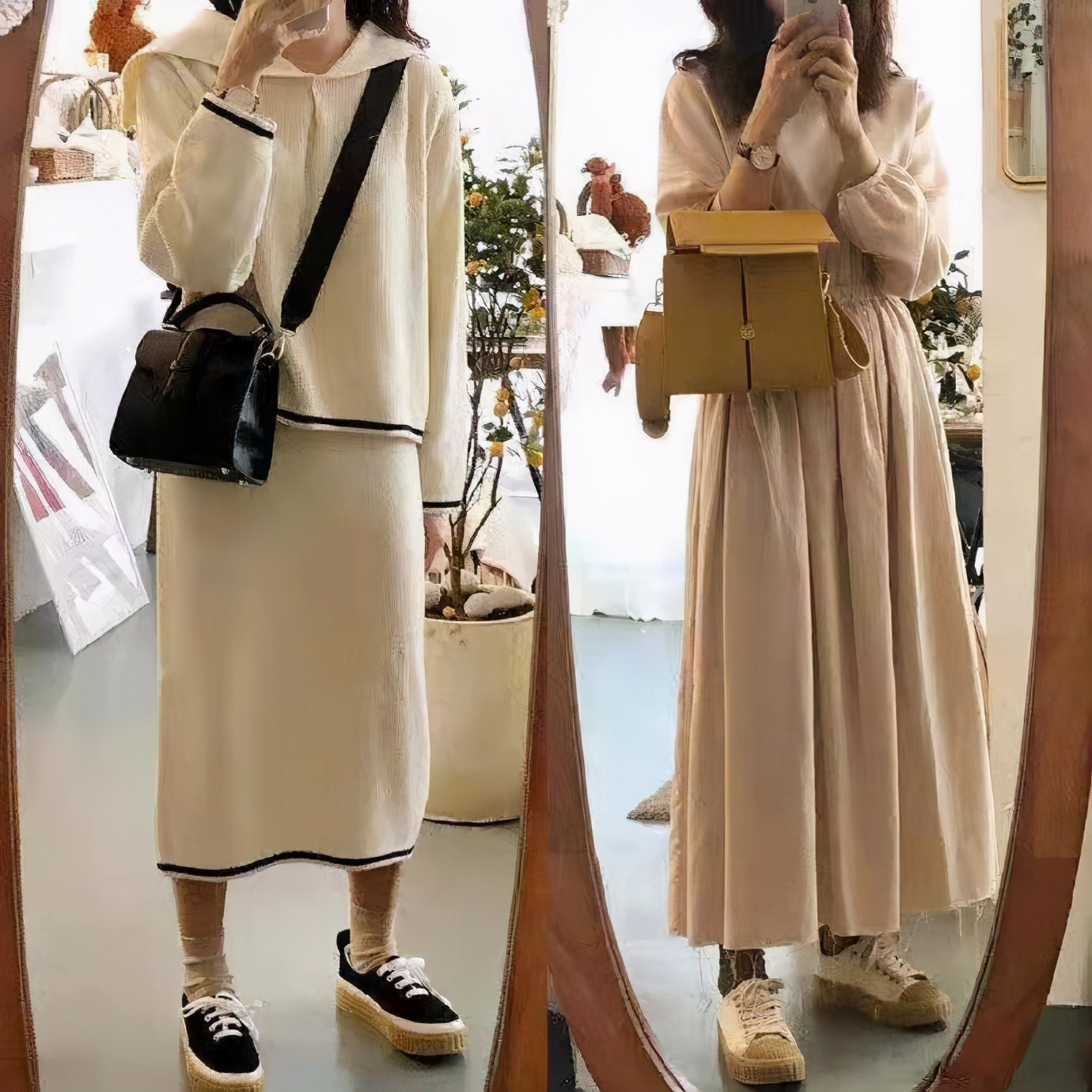 How to get simple lady style easily?It's so stylish to wear this way ...