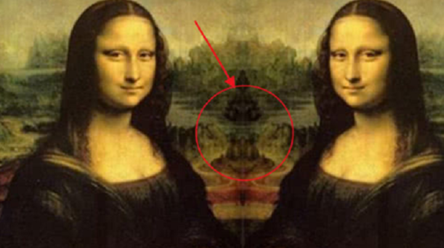 Why does Mona Lisa keep smiling? If you look at the painting upside ...