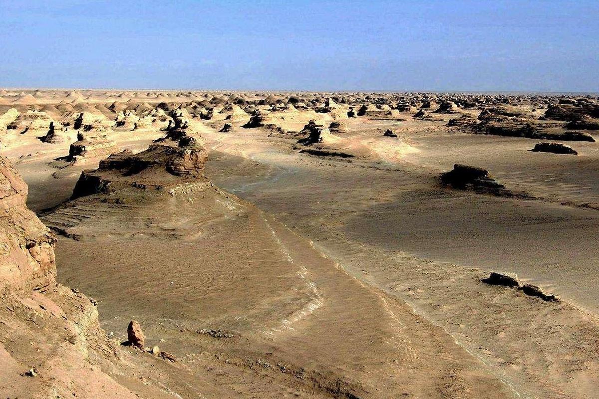 The gradual recovery of Lop Nur, China's former nuclear weapons test ...