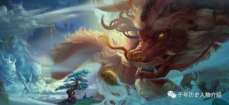 The true dragon in Chinese tradition and the ancestor of the dragon ...