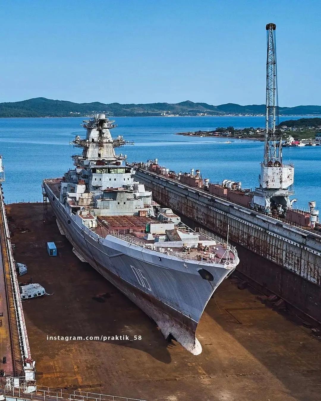 Farewell to the "Frunze", the nuclear-powered cruiser succumbed to the ...