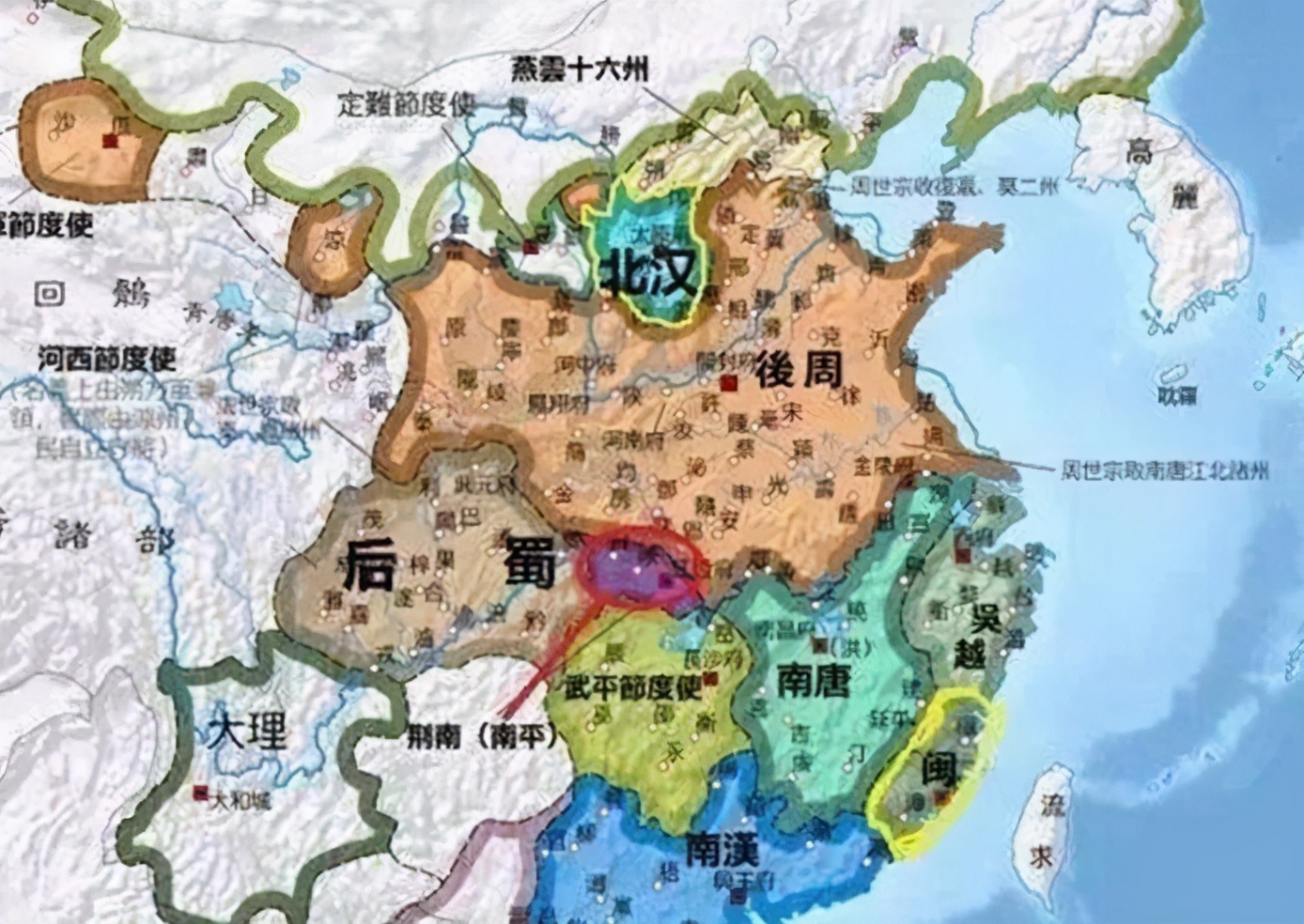 Li Jing, the master of the Southern Tang Dynasty, sent troops to snatch ...