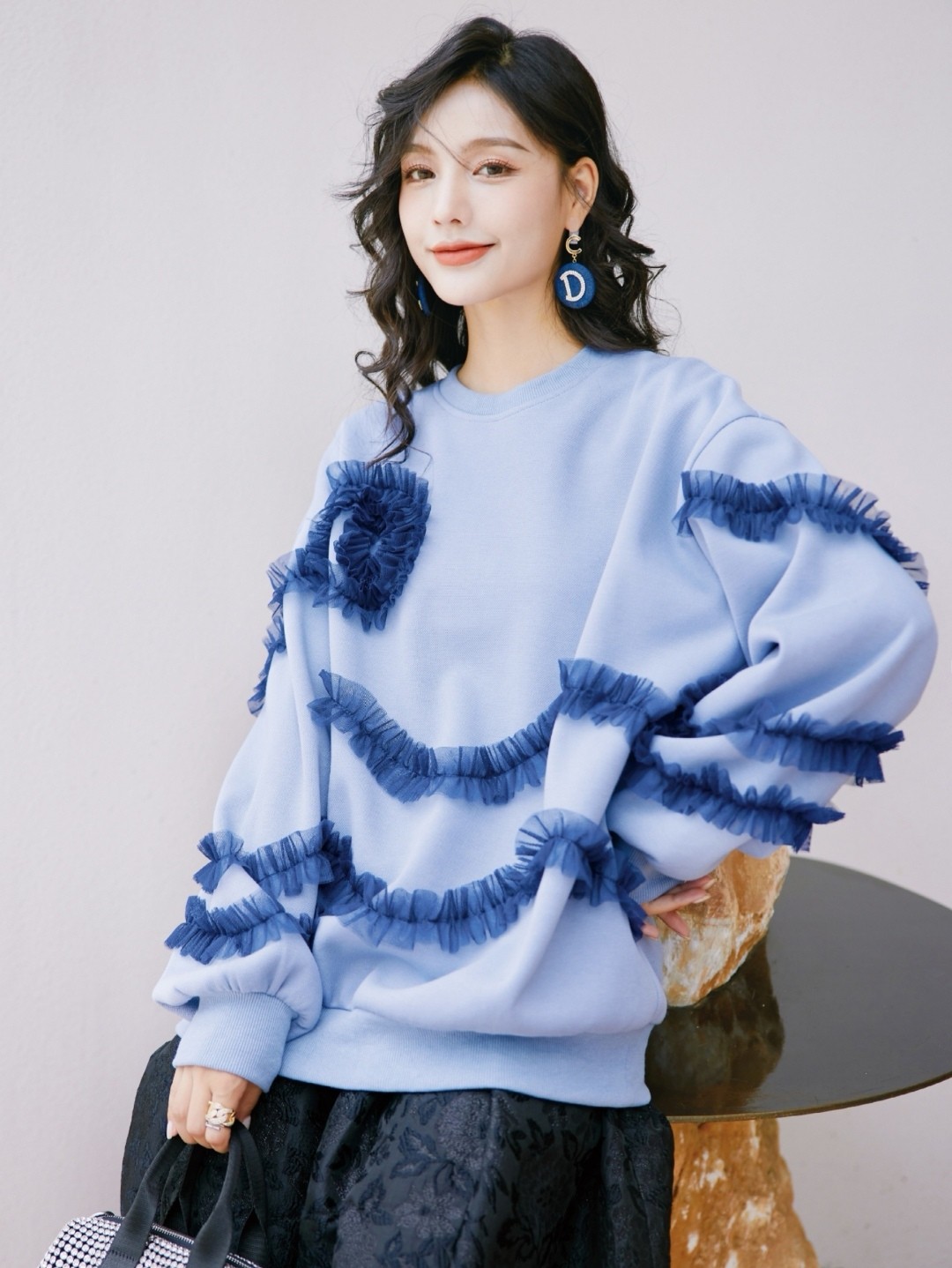 Autumn retro collocation, layered style, small level collocation, sure ...