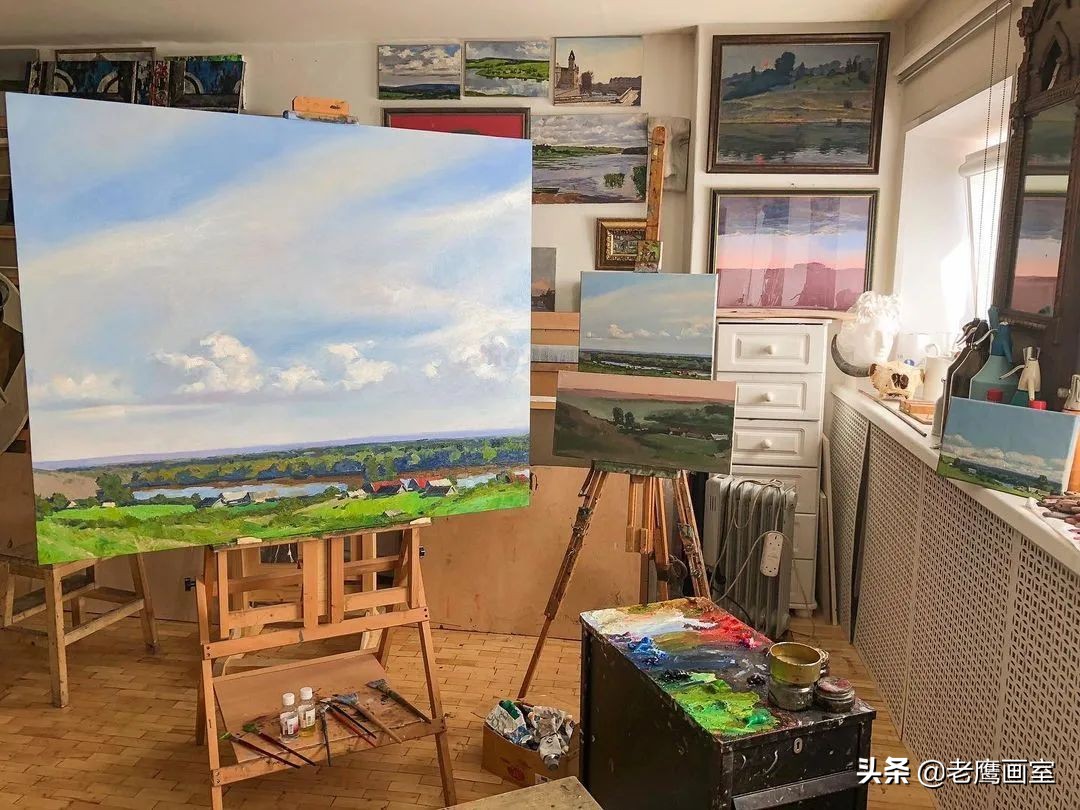 Landscape and People, Professor Konstantin Grachev of Repin Academy of Fine Arts - iNEWS