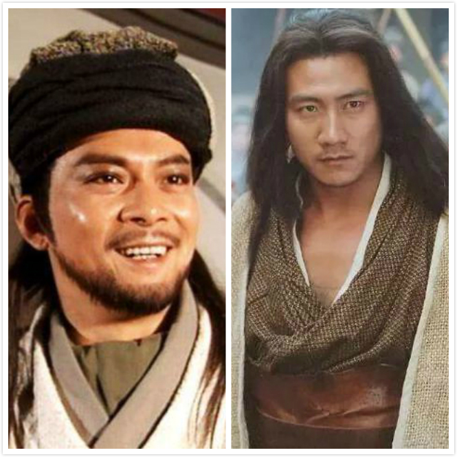 The 97 version and the 03 version of Qiao Feng are put together, and ...