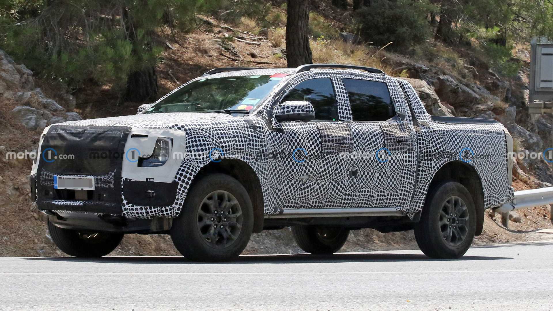The new Ford Ranger PHEV prototype is undergoing road testing in Europe ...