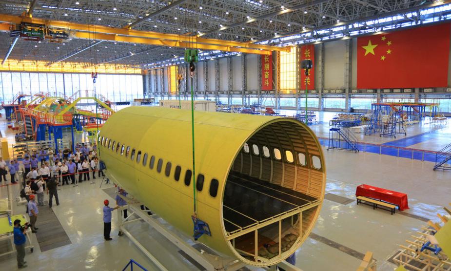 A good news came from the domestically produced large aircraft: the ...