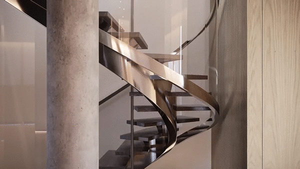 Ando Design + Michael Gabellini Design: The penthouse of a New York ...