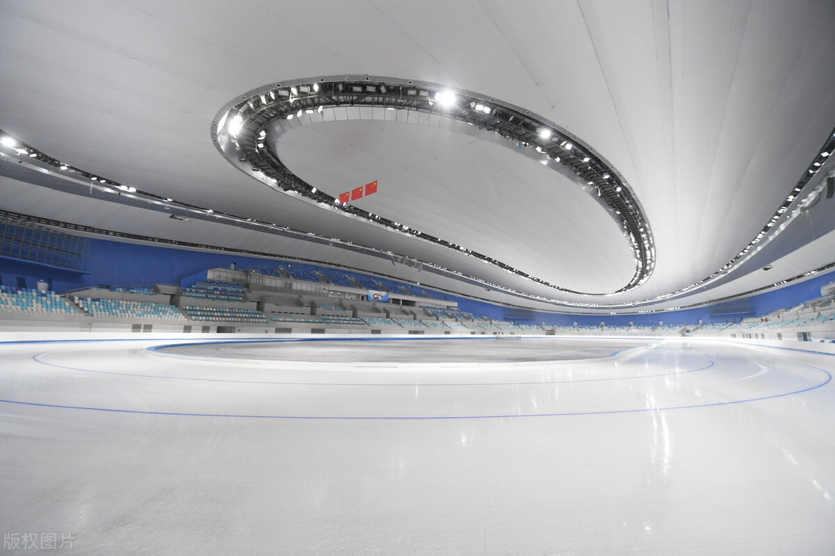 Running seconds, sprinting and sprinting for excellence-"Ice Ribbon ...