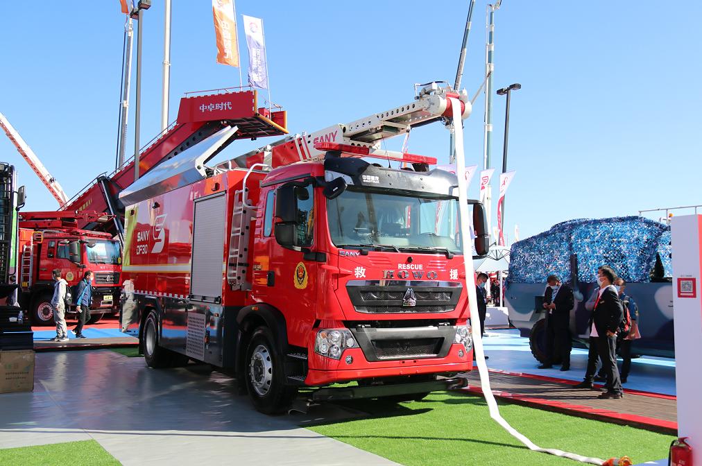 "China Power" in the field of fire trucks, Sinotruk has the highest ...