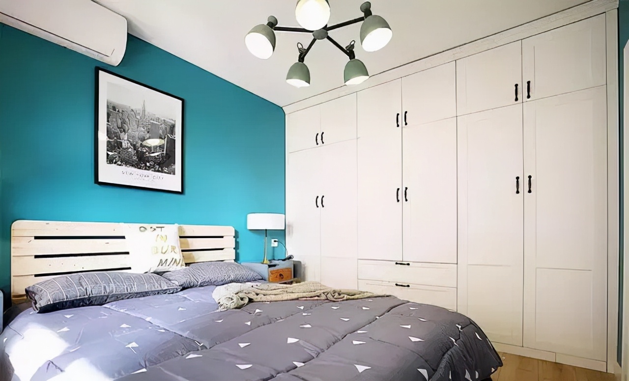65 square meters mixed style small apartment two-bedroom, compact and ...