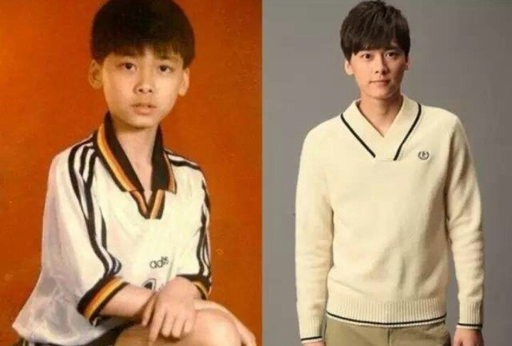 Childhood photos of the seven leading male stars: William Chan is cute ...