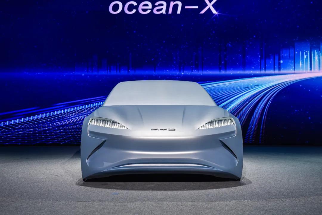 BYD ocean-X: 2.9 seconds to break a hundred, ultra-safe, pure electric ...