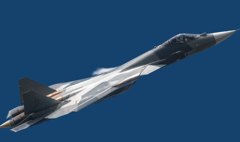Su-57 is powerful: equipped with K-77M long-range air-to-air missiles ...