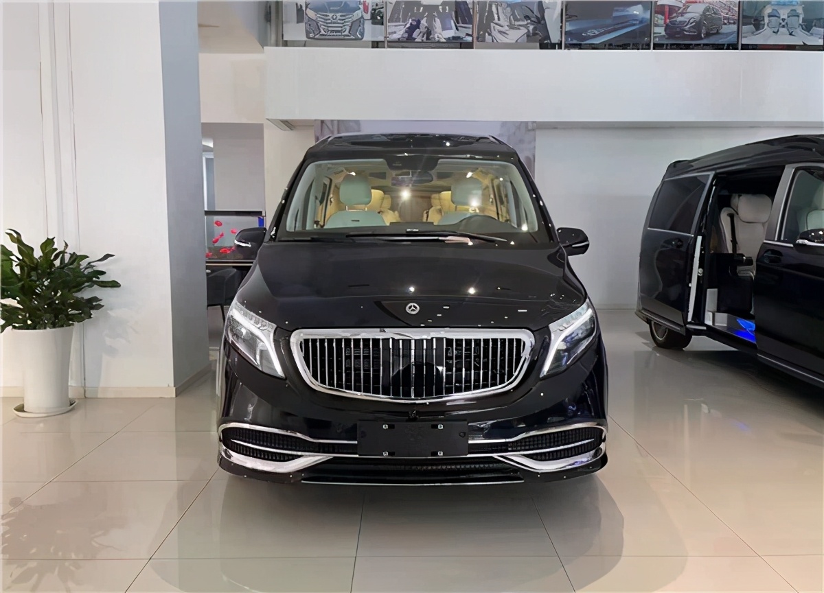 Mercedes-Benz V260L luxury business car, the charm of the sea will ...