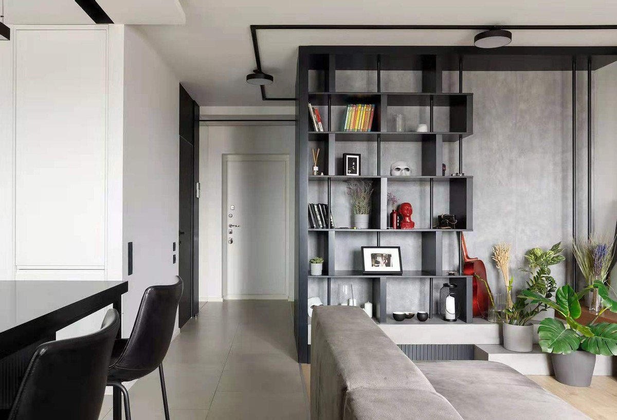 52-year-old aunt's 65 square meters small home, reasonable space ...