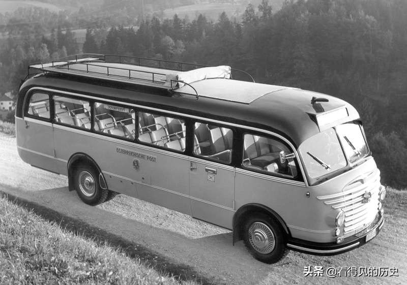 Old photos of Austrian buses in the 1950s look pretty cute - iNEWS