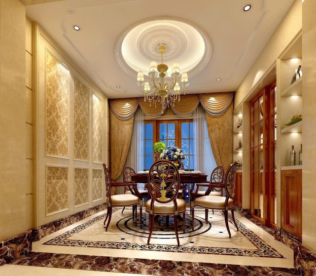 156-square-foot European-style six-bedroom, giving people a feeling of ...