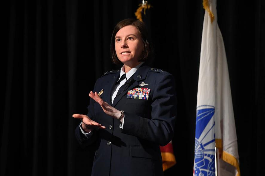 The U.S. military female major general received 3 master's degrees ...