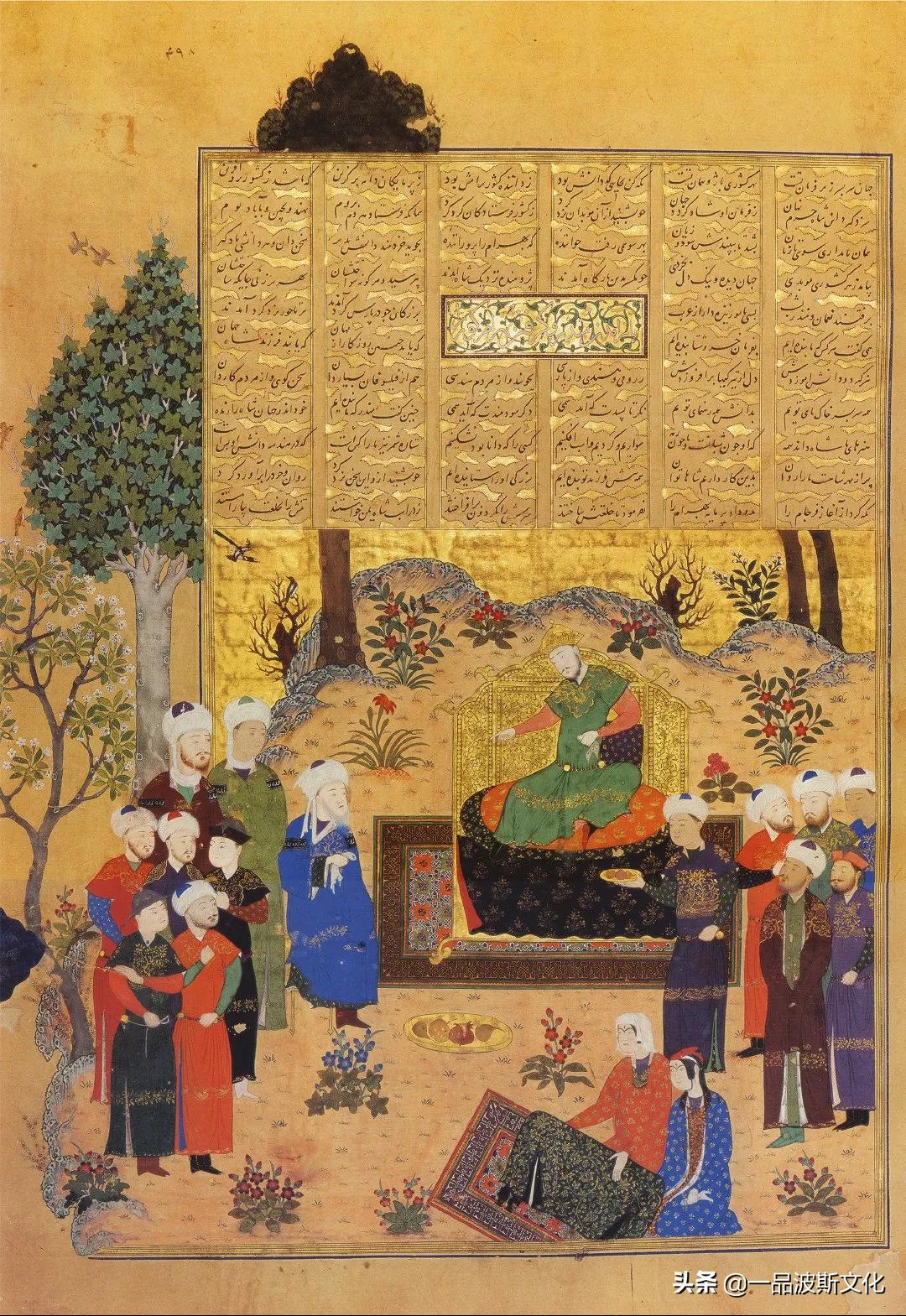 Persian miniature painting in Herat, Afghanistan: Grandson of Timur - iNEWS