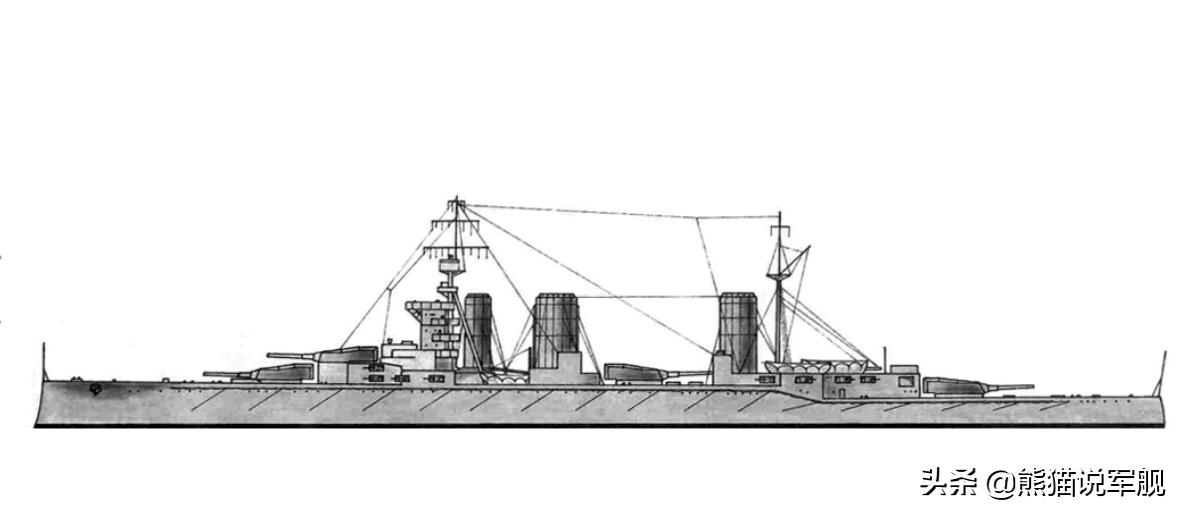 8 13-inch thick water pipes, the Royal Navy's thin-skinned heavy ...