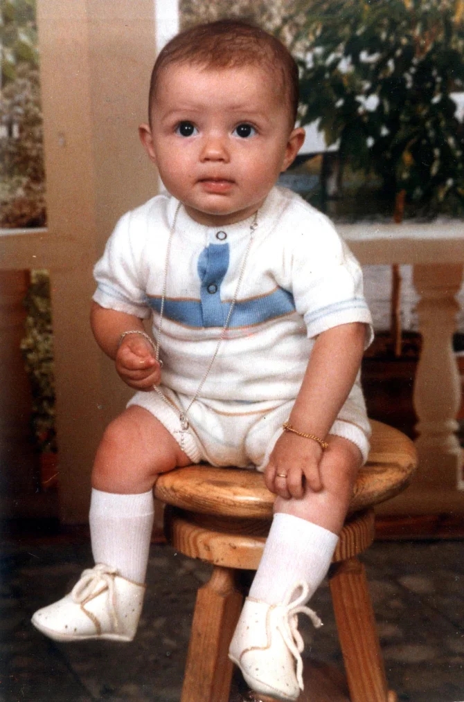 Cristiano Ronaldo's precious picture materials: cute in infancy and ...