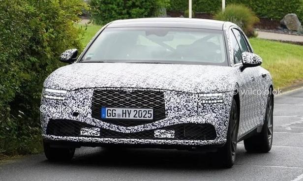 Equipped with lidar?The latest spy photos of the new Genesis G90 are ...