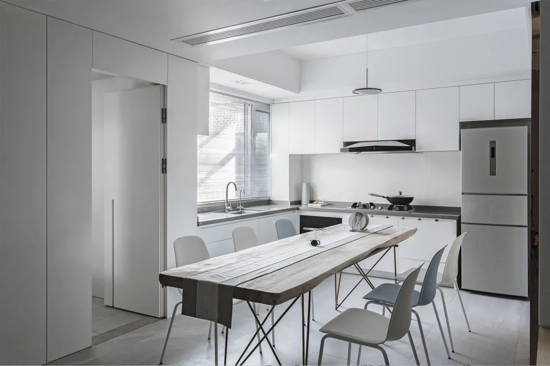 58 square meters two-bedroom small apartment, simple design is all the ...