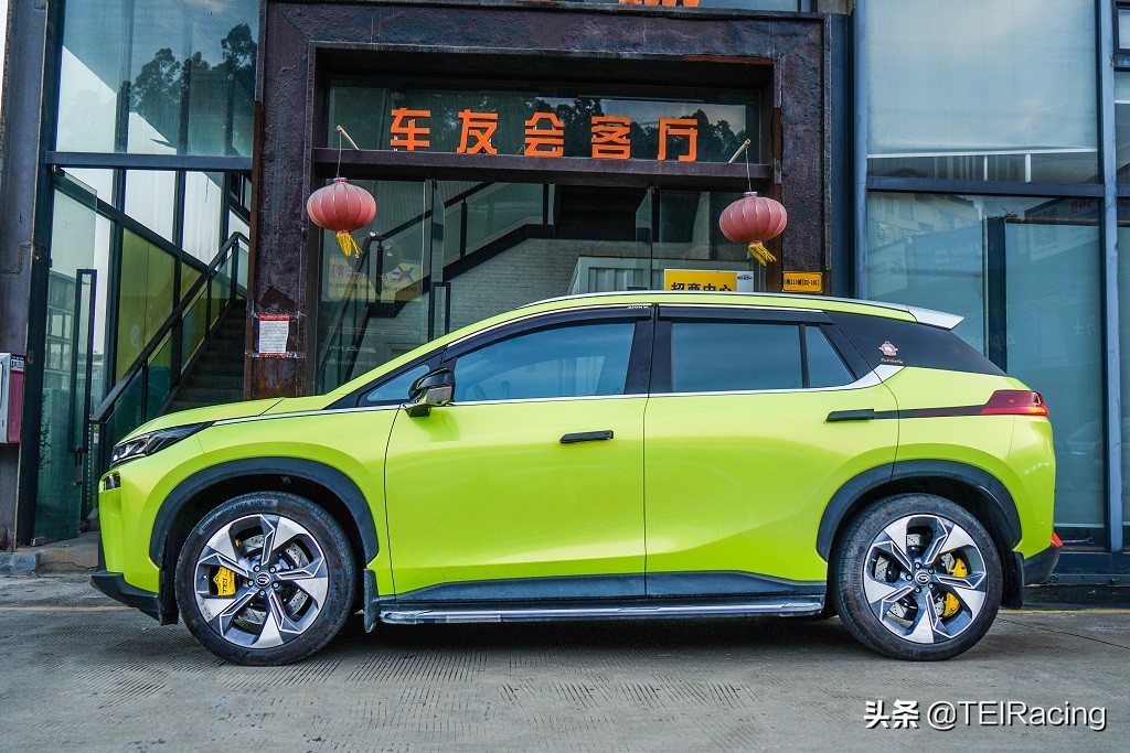 Modification case-GAC AION V modified TEI Racing front P60NS rear S40 ...