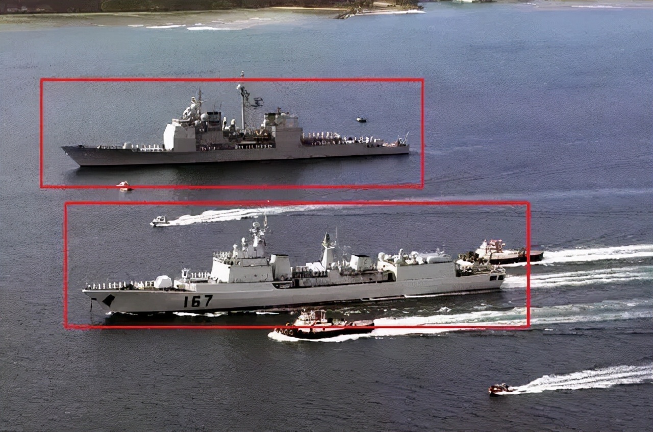 Twenty years ago, the 10,000-ton drive, the Type 059 "Dongfang" class ...