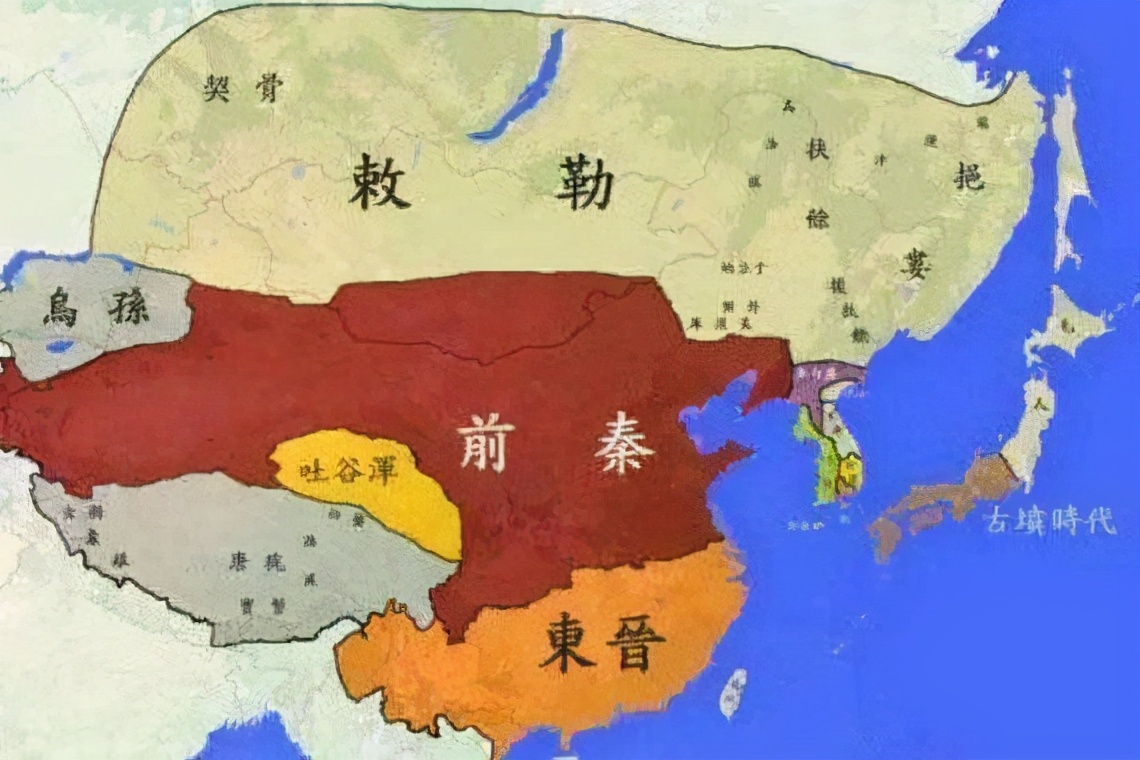 Under the Great Qin Heavenly King Fu Jian's tent, what future founding ...