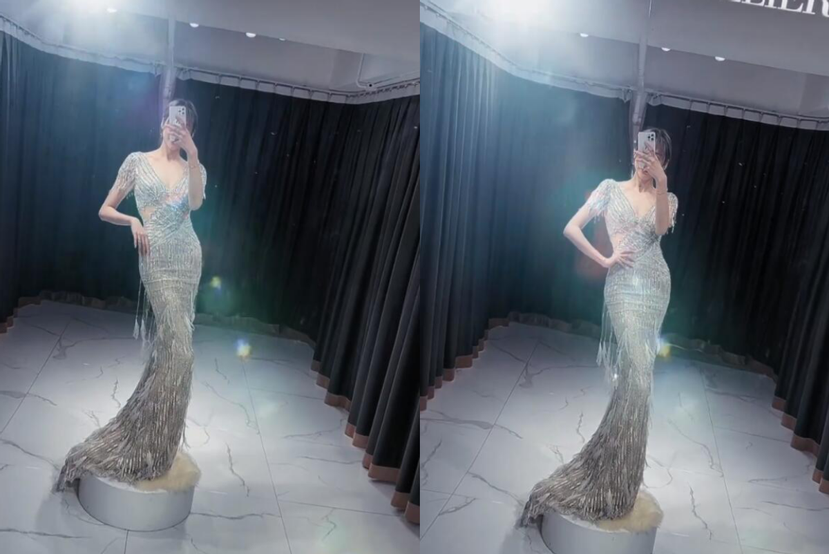 35-year-old Jiang Lisha has a snake waist and she gave birth to her ...